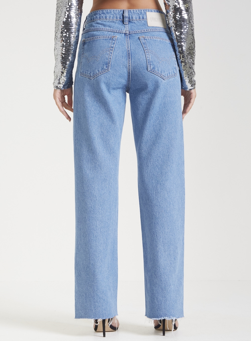 Calça Jeans Wide Leg Cut Out | Compre na Forum! - Calça Jeans Wide Leg ...