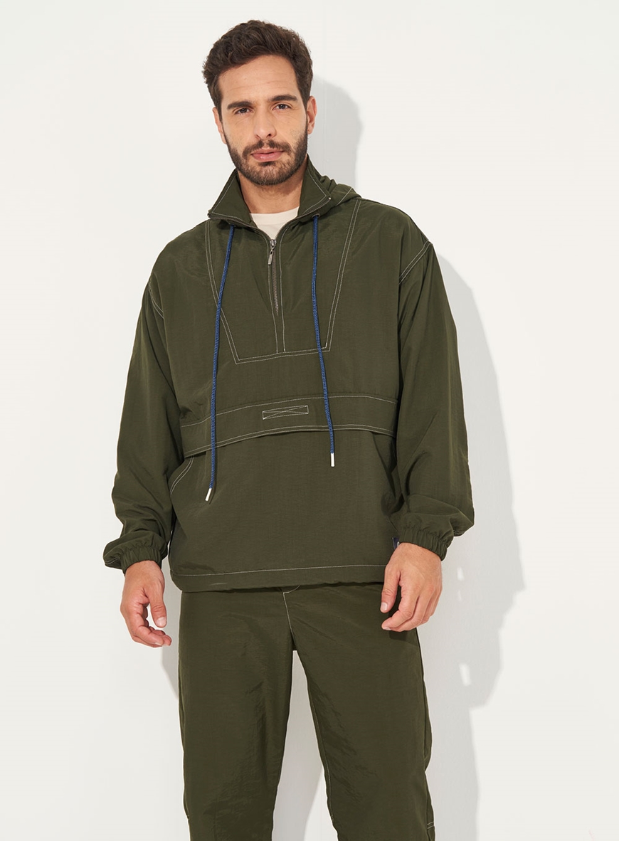 Jaqueta Com Zíper E Capuz | Colcci