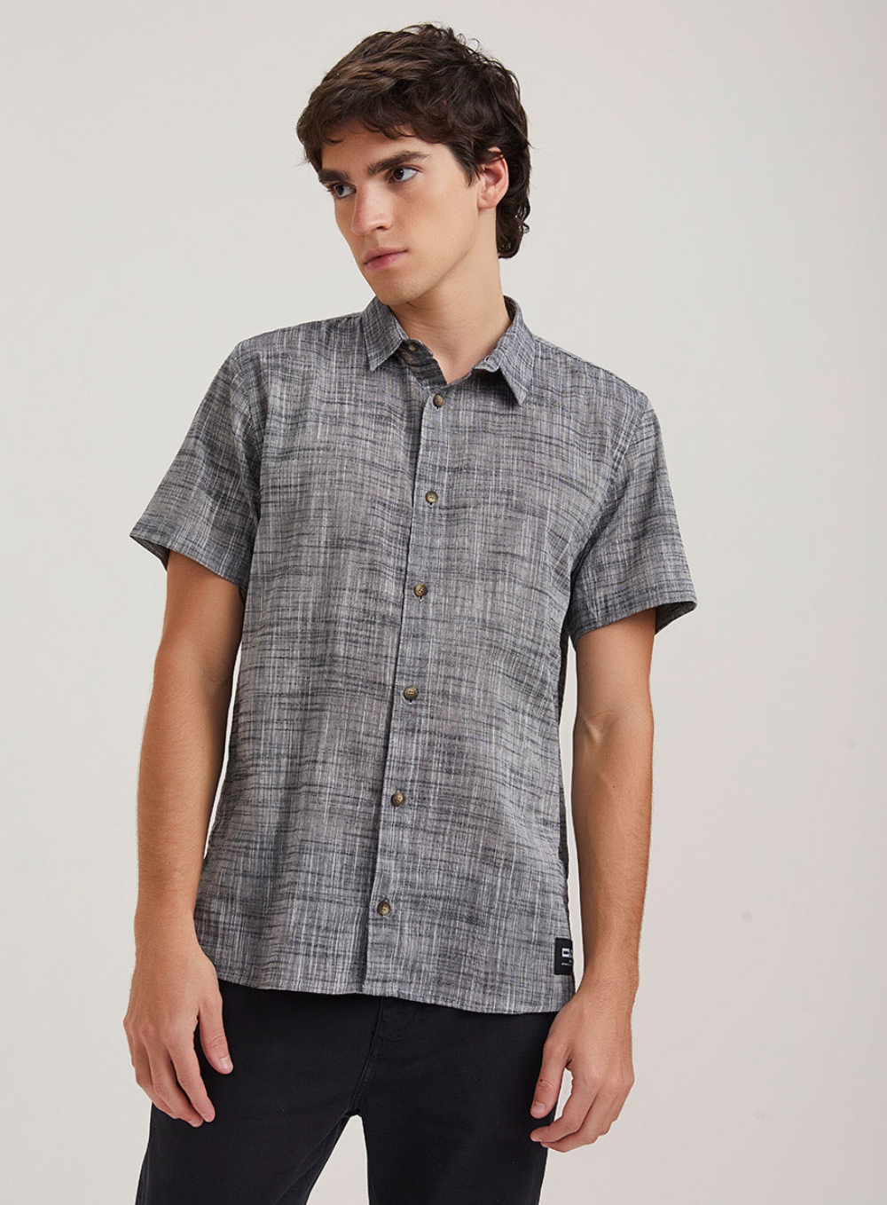 Camisa Manga Curta Slim Clc Colcci