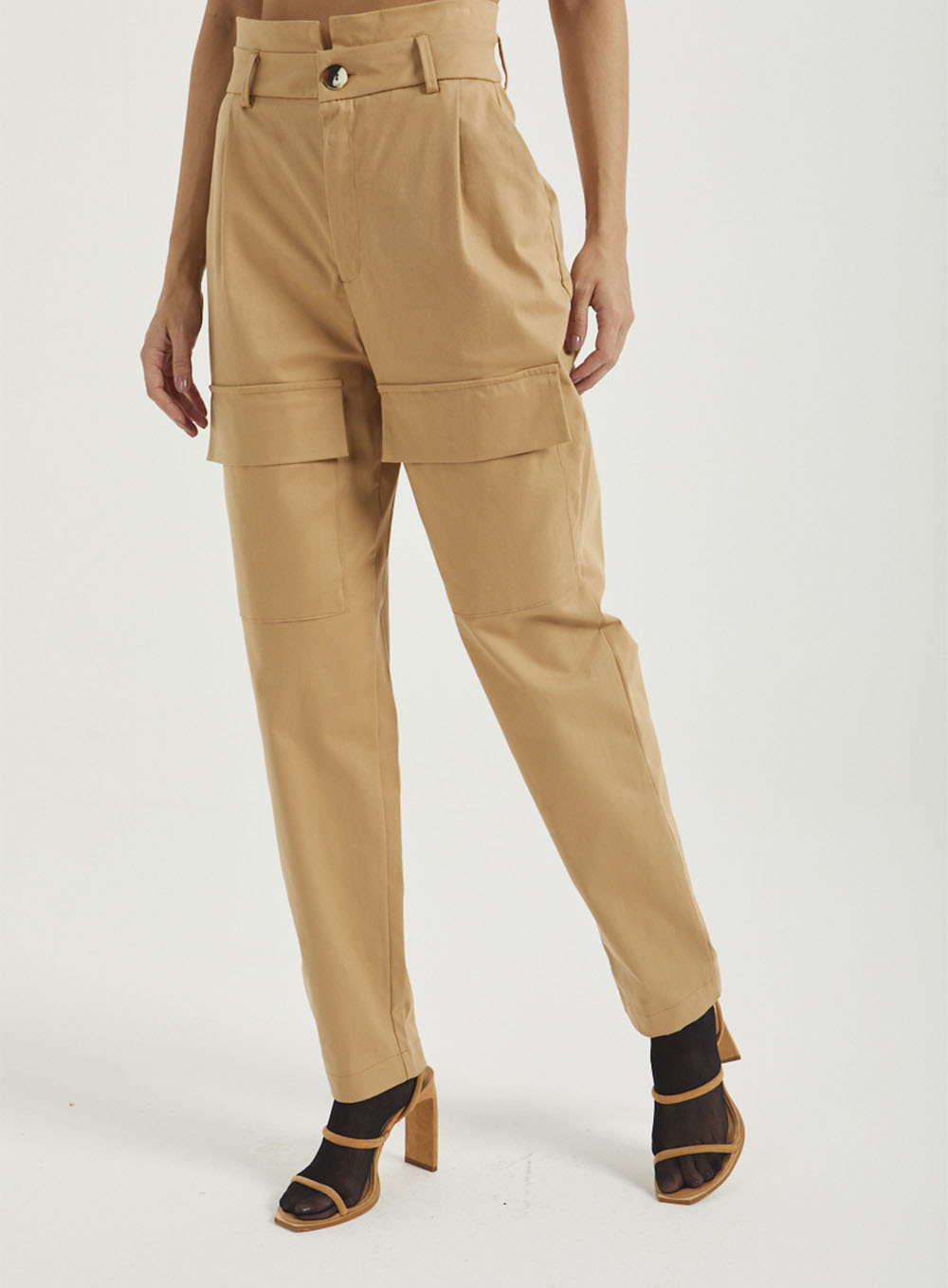 Calça Alfaiataria Joana Com Bolso | Colcci Sport